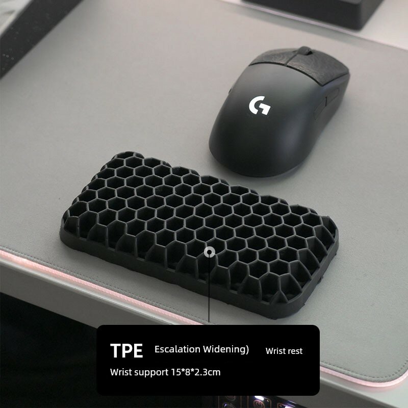 Подставка для запястий TPE Cloud Keyboard, коврик для мыши, дышащий, моющийся, для офиса, подставка для рук, моющаяся