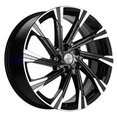 Литой колесный диск Khomen Wheels KHW1901 (Changan Uni-k) 7,5x19/5x114,3 ET35 D60,1 Black-FP