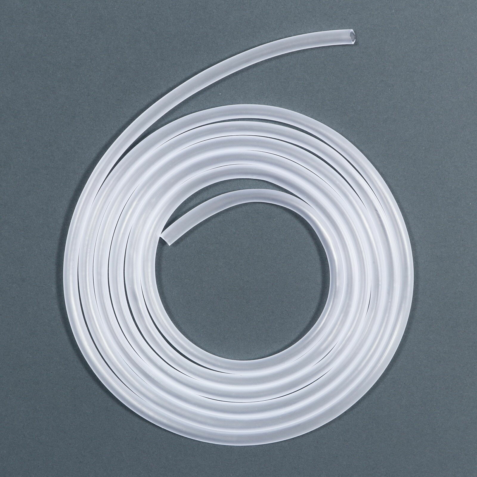 Трубка для компрессора силиконовая, Ф4 мм, 2 м, вид: шланг, цвет: прозрачный