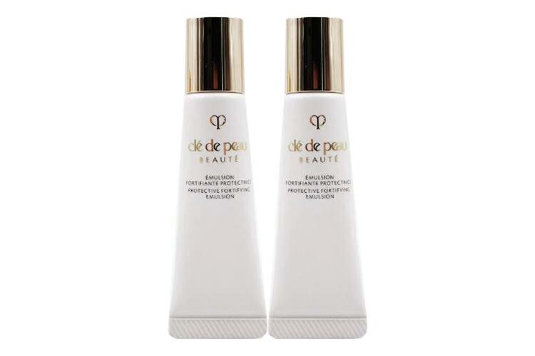 Clé De Peau Beauté Essence Light Protective Serum Lotion увлажняющий освежающий пробник, 12ml*2