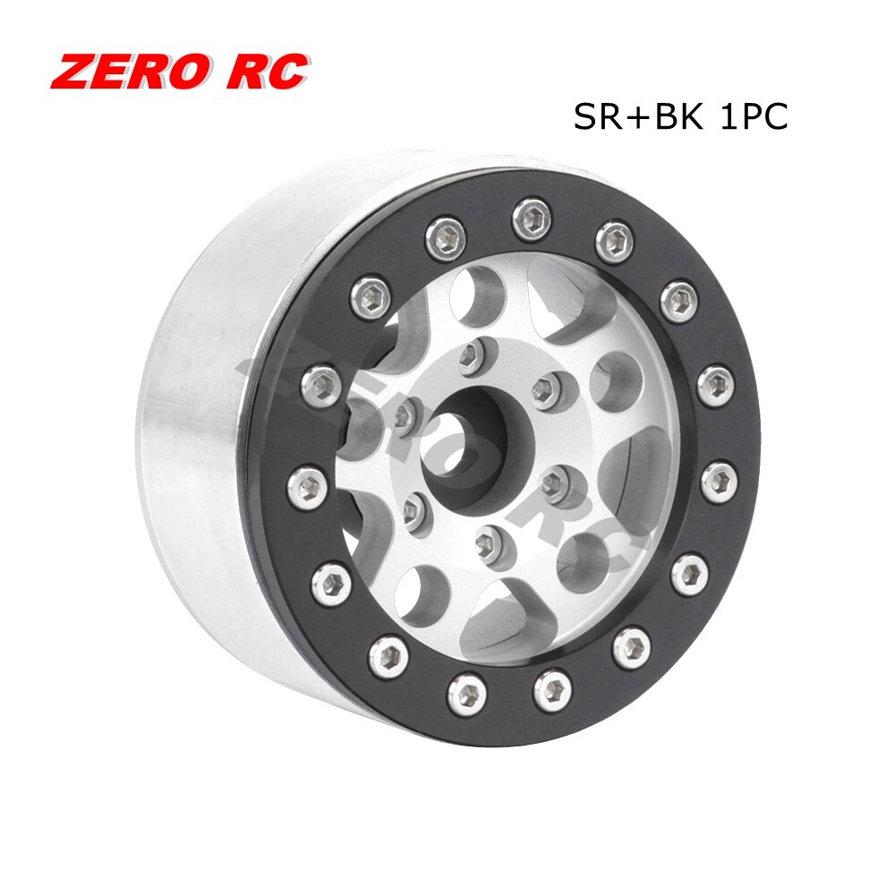 Колеса RC 1.55" SR W BK 5-спицевые, 1 шт.