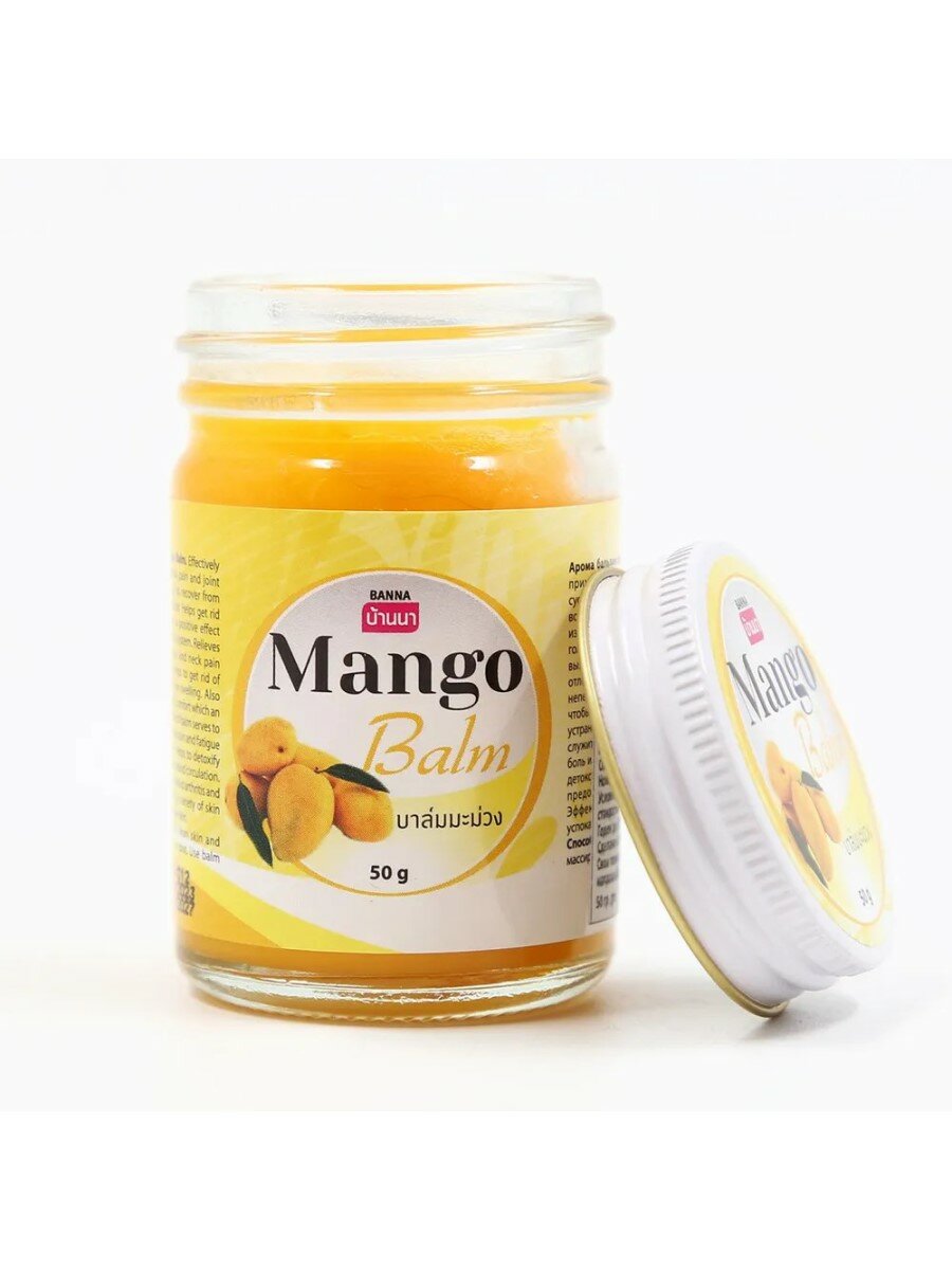 [BANNA] Ароматический травяной бальзам для тела манго, 50гр