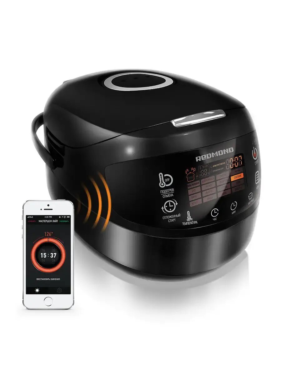 Мультиварка Редмонд RMC-M92S черный