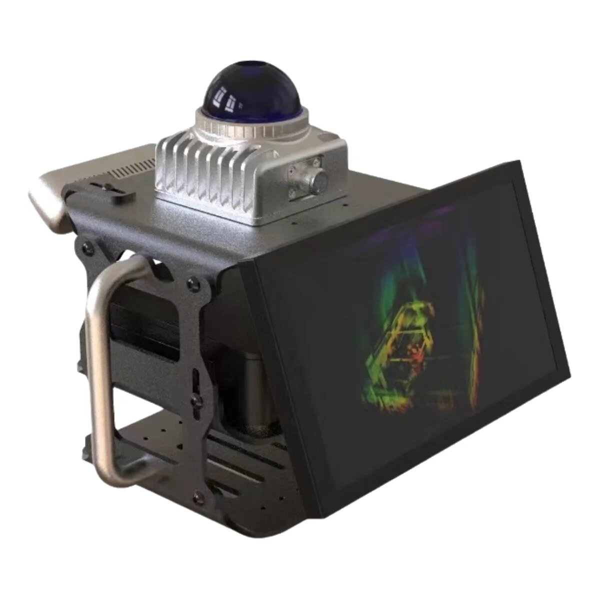 Ручной держатель 3D-сканера Livox Mid 360 Lidar для использования с глубиной камерой Intel Realsense серии D