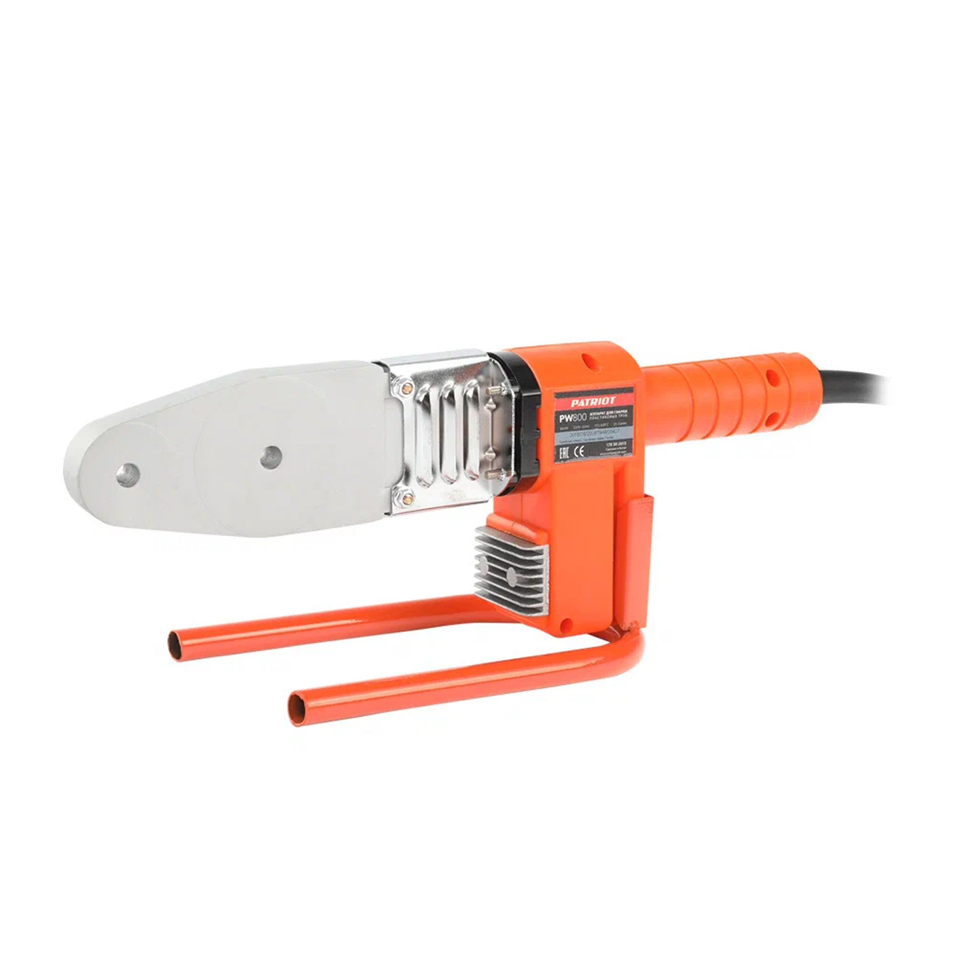Аппарат для сварки пластиковых труб PATRIOT PW 800, 3 насадки, 800Вт, нагрев 100-320 С