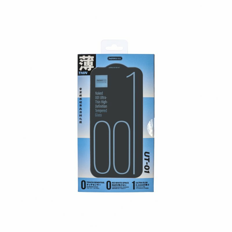Противоударное стекло 2D Remax Medicine UT-01 для Apple iPhone 16 Pro Max (полное покрытие / ультратонкое) черный