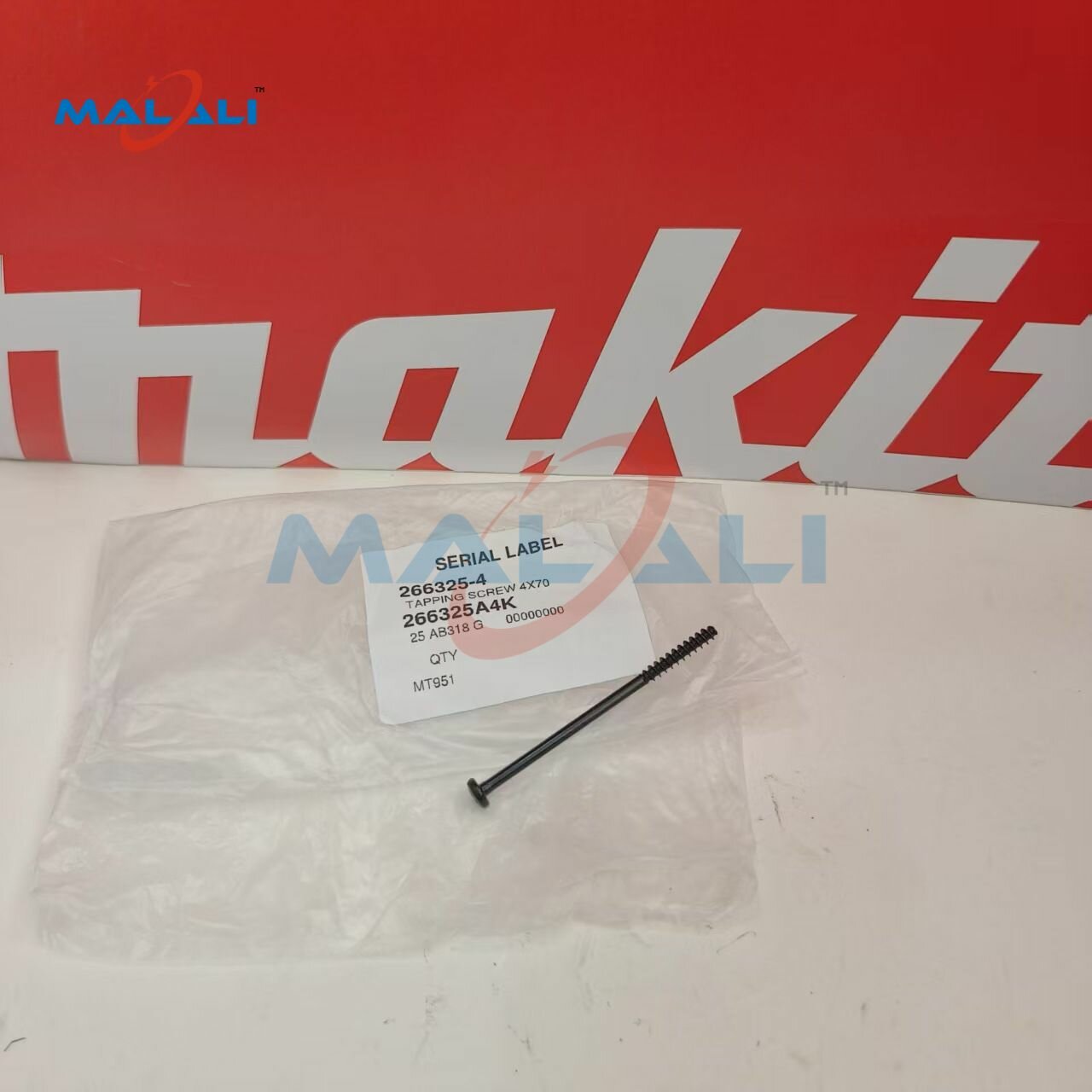 Malali винты для углошлифмашин Makita 9553/9555/GA4030 серий (аксессуар) 266325-4
