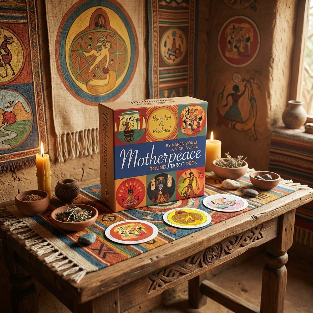 Карты Таро "Motherpeace Tarot" US Games / Круглая Колода Матери Мира 63583 US Games Systems