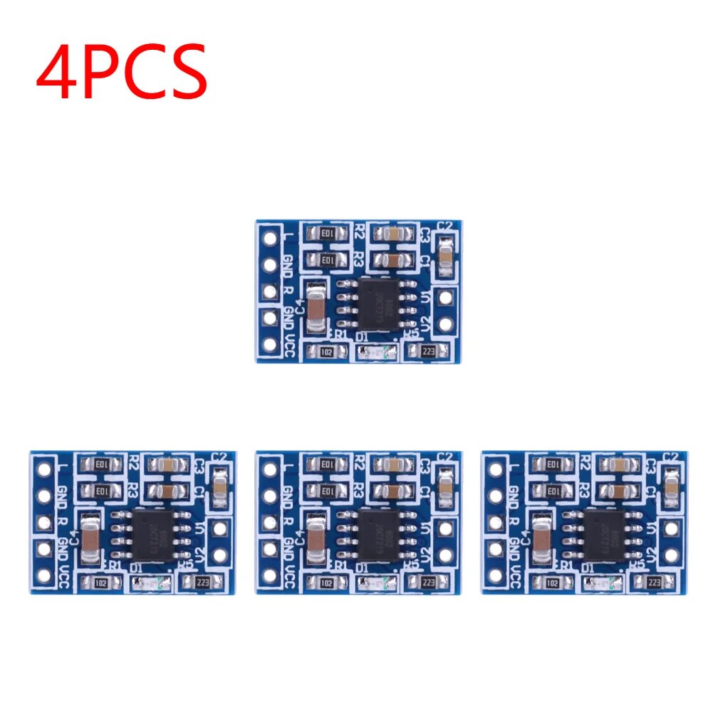 Модуль усилителя звука ALLOYSEED HXJ8002, 4PCS