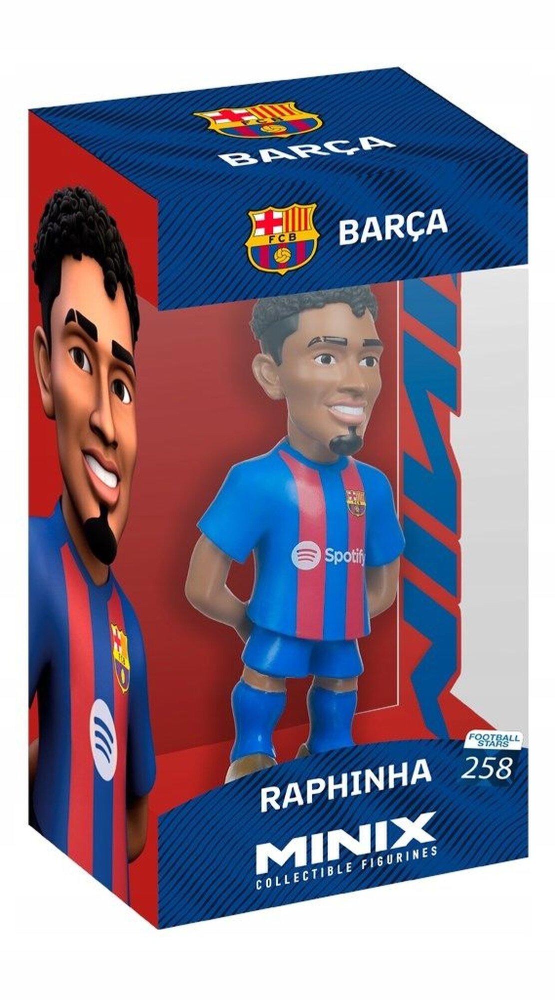 Фигурка MINIX BARCELONA - RAPHINHA/Рафинья, Барселона - Миникс Футболисты 8058279231344