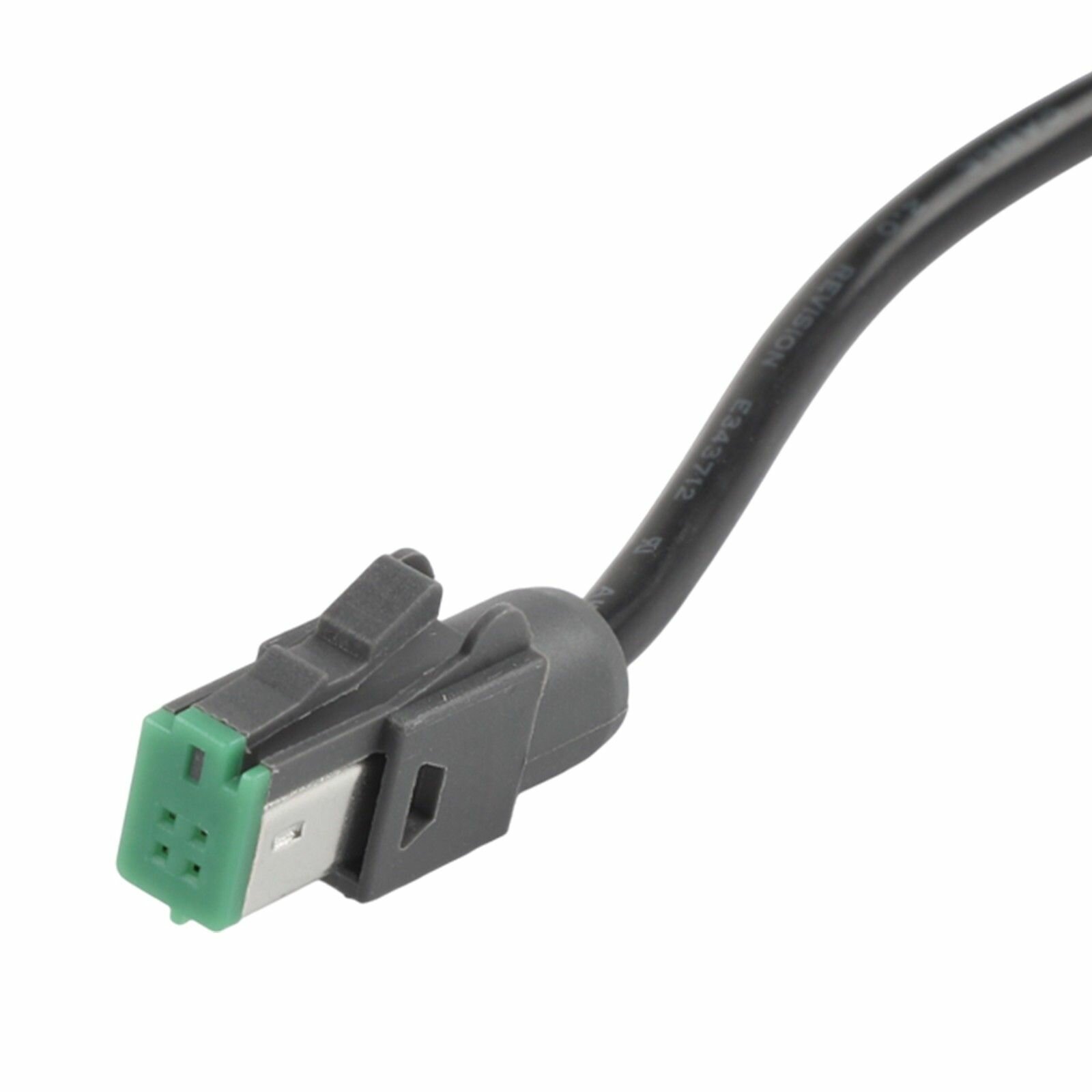 Автомобильный USB-кабель 4Pin к USB для магнитолы, 100 см, черный, установка на заднюю панель, для Mazda и Mitsubishi
