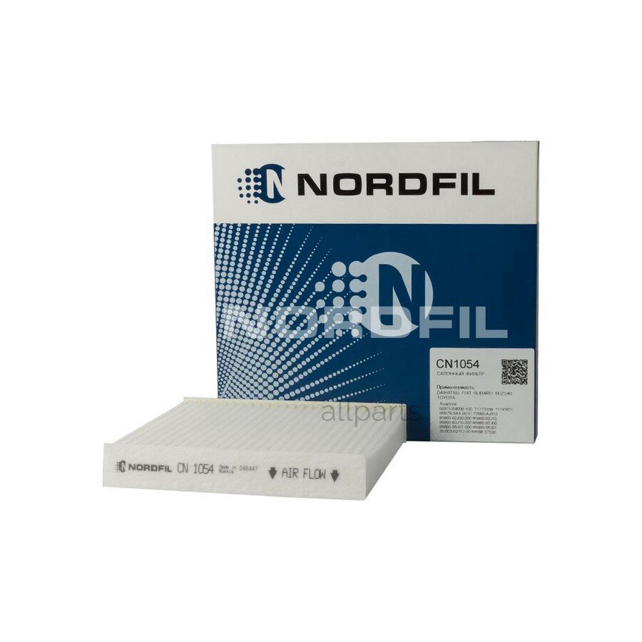 NORDFIL CN1054 Фильтр салона Fiat Sedici Subaru BRZ Suzuki SX4 Swift III IV Toyota GT 86