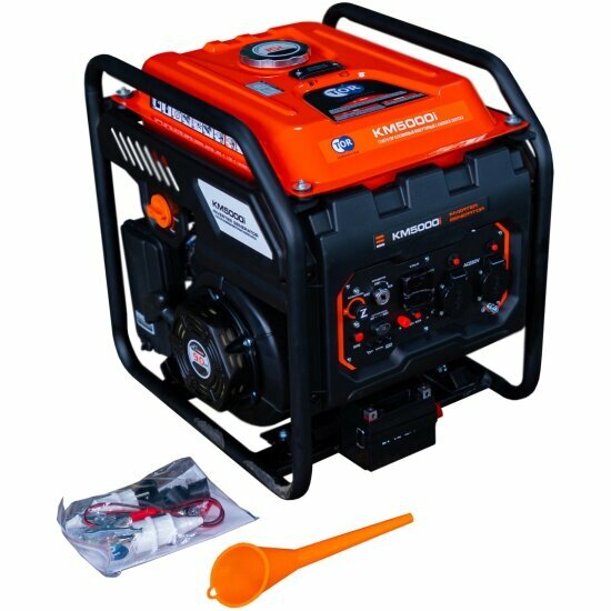 Tor Генератор бензиновый инверторный KM5000i 5,0 кВт 220В 25 л с электростартером 1025976