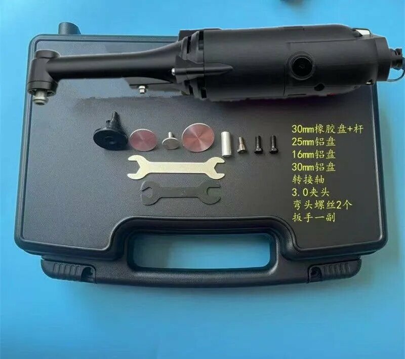 Гравер угловой электрический для керамогранита в кейсе с насадками