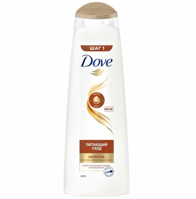 Шампунь Дав для волос Питающий уход, 380 мл