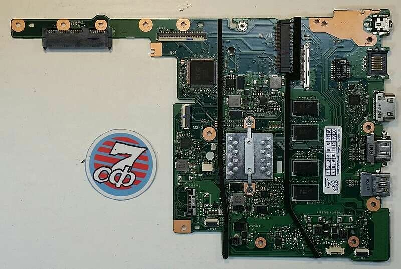 Материнская плата ноутбука Asus E502SA N3050 4 Gb