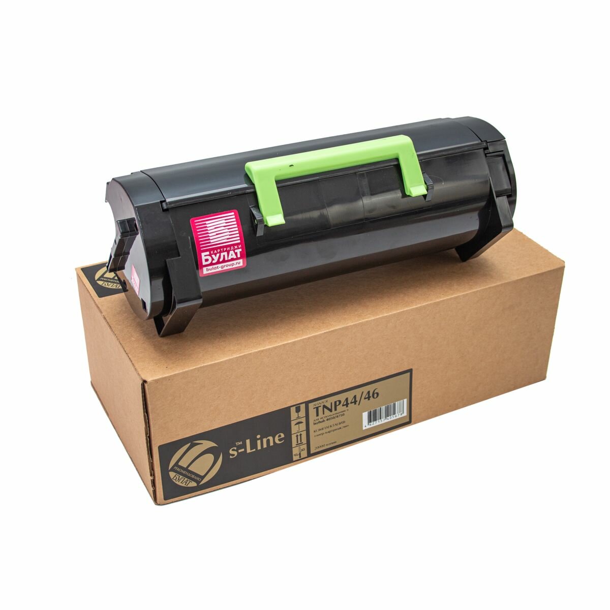 Тонер картридж булат s-Line TNP44, TNP46 для Konica Minolta bizhub 4050, bizhub 4750 (Чёрный, 20000 стр.), универсальный