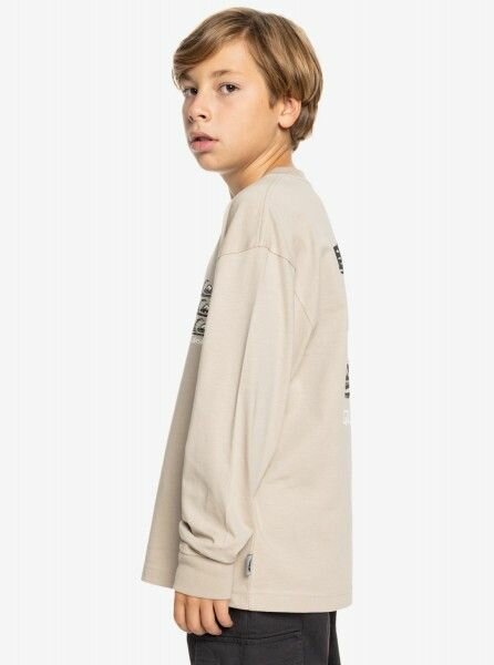 Футболка Quiksilver, размер M/12, бежевый — фото 1