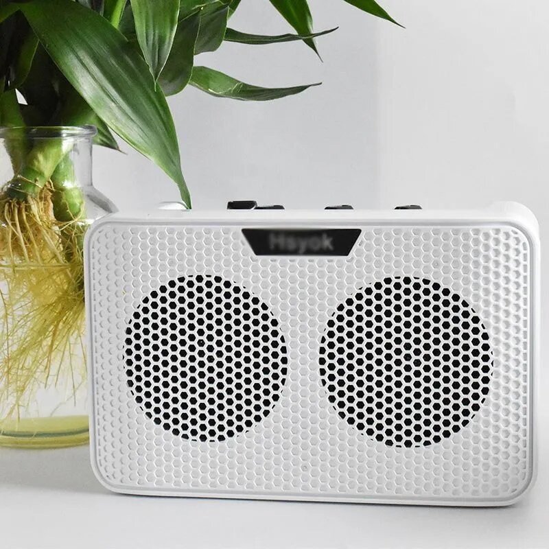 Комбоусилитель Для Электрогитары Hisyok 5 Вт Белый Bluetooth