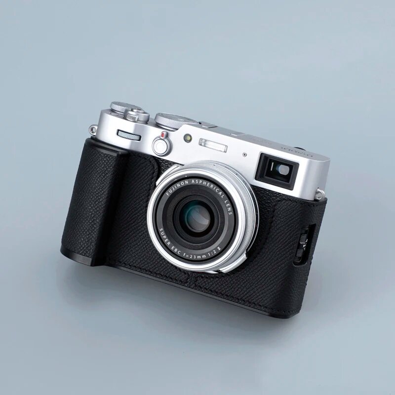 Сумка для Fujifilm X100VI из кожи Black Black Line