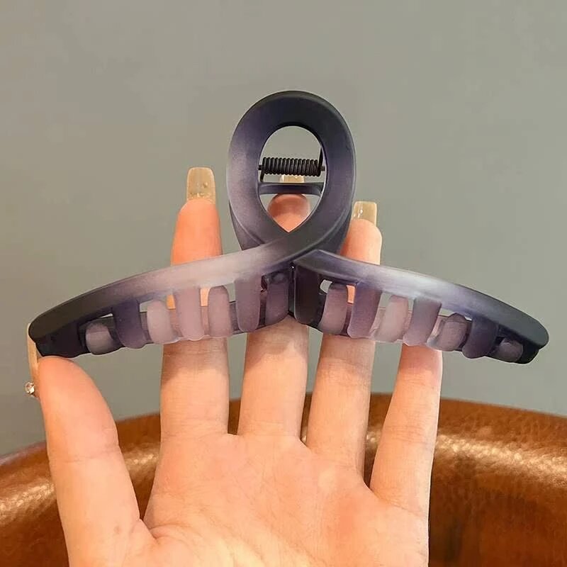 1 шт, зеленые прозрачные когти для волос большого размера, модные женские аксессуары для женской одежды, головные уборы, заколки для волос с хвостиком, заколки для волос 13 см