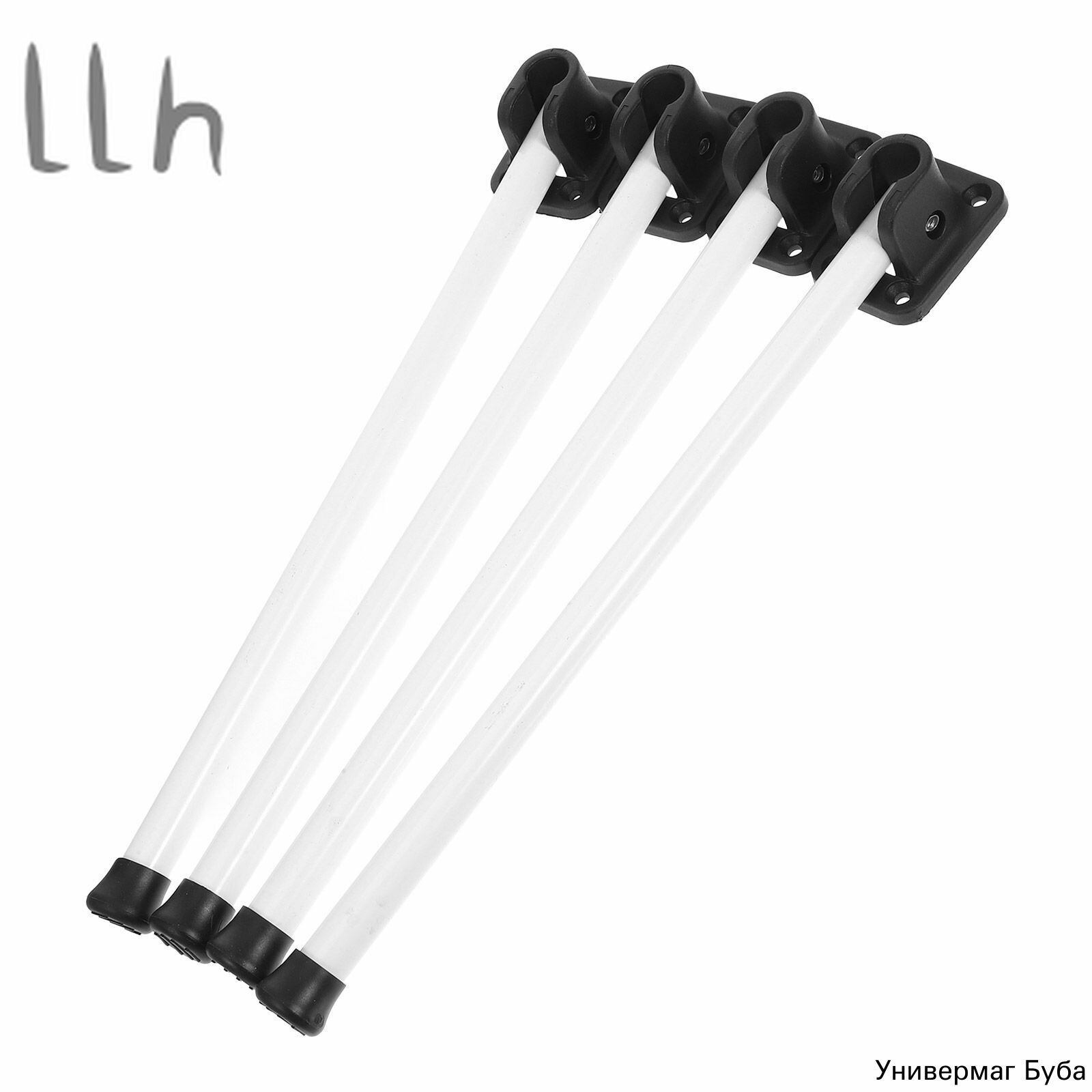 Складные ножки из металла и пластика для кофейного и журнального столиков