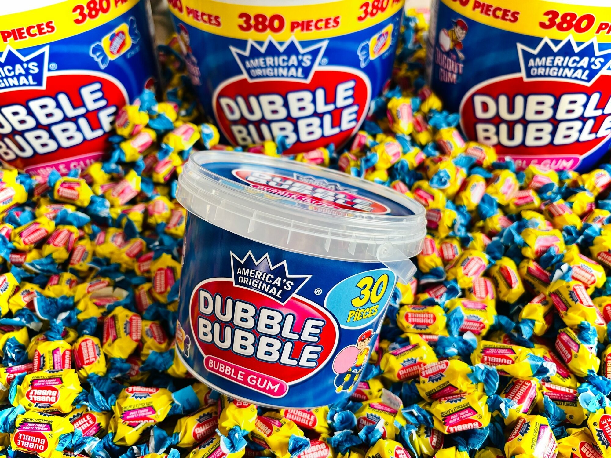 Жевательная Резинка Бубль-Гум из США Dubble Bubble Original 30 pieces