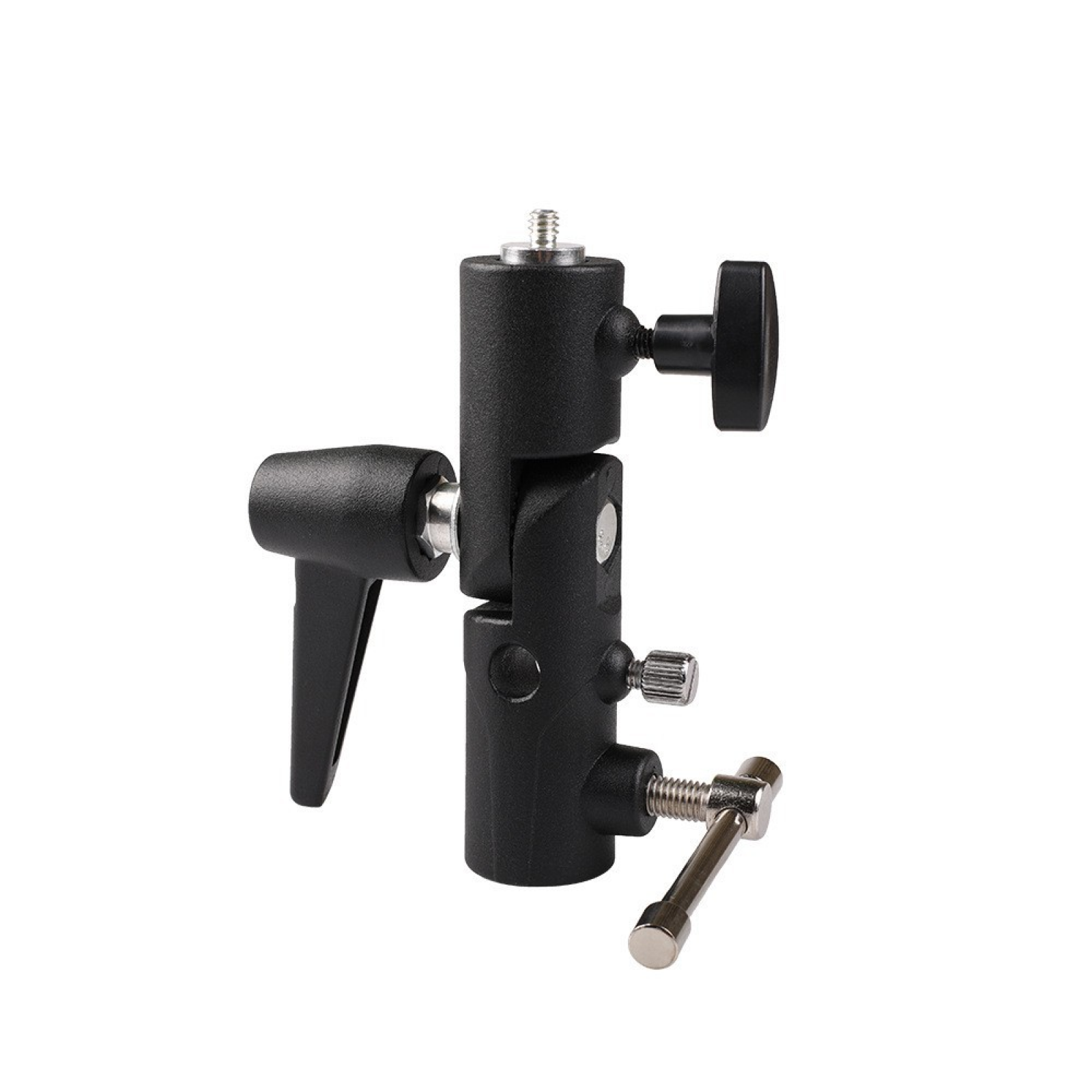 Крепление-кронштейн MyPads для студийного света и зонта с наклоном на штатив