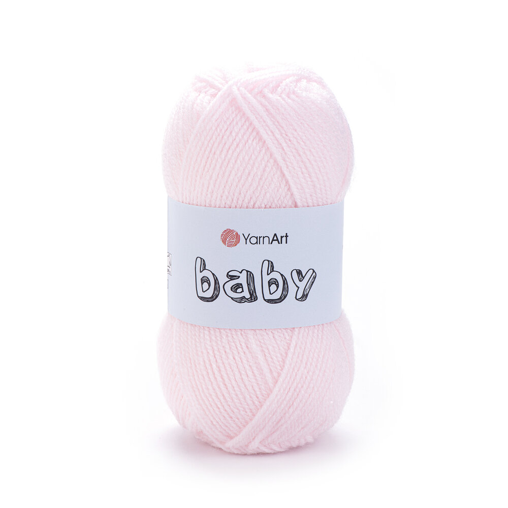 Пряжа для вязания YarnArt Baby 853 светло-розовый 50 гр/150 м 100% акрил