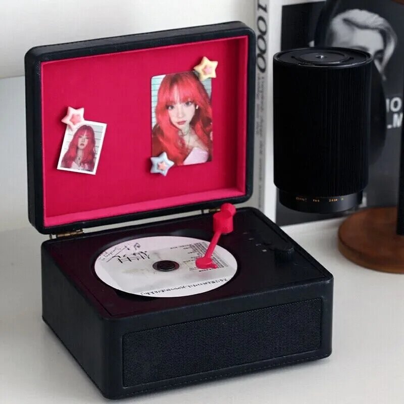 Ретро CD-плеер D200 домашний CD-плеер аудиофильского класса. Стильный дизайн.