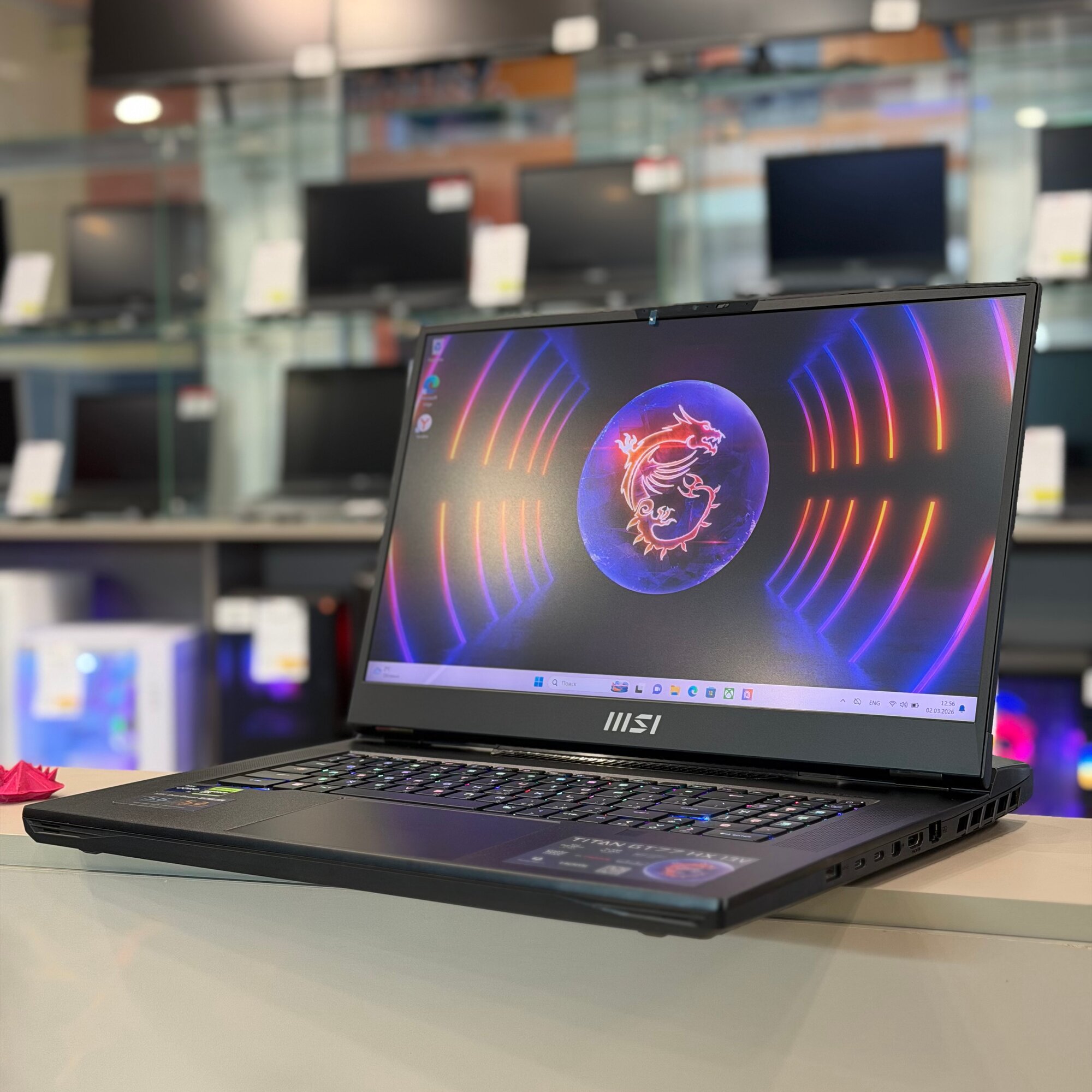 Ноутбук MSI Titan GT77HX 13VI-096RU i9-13980HX/32Gb/RTX 4090