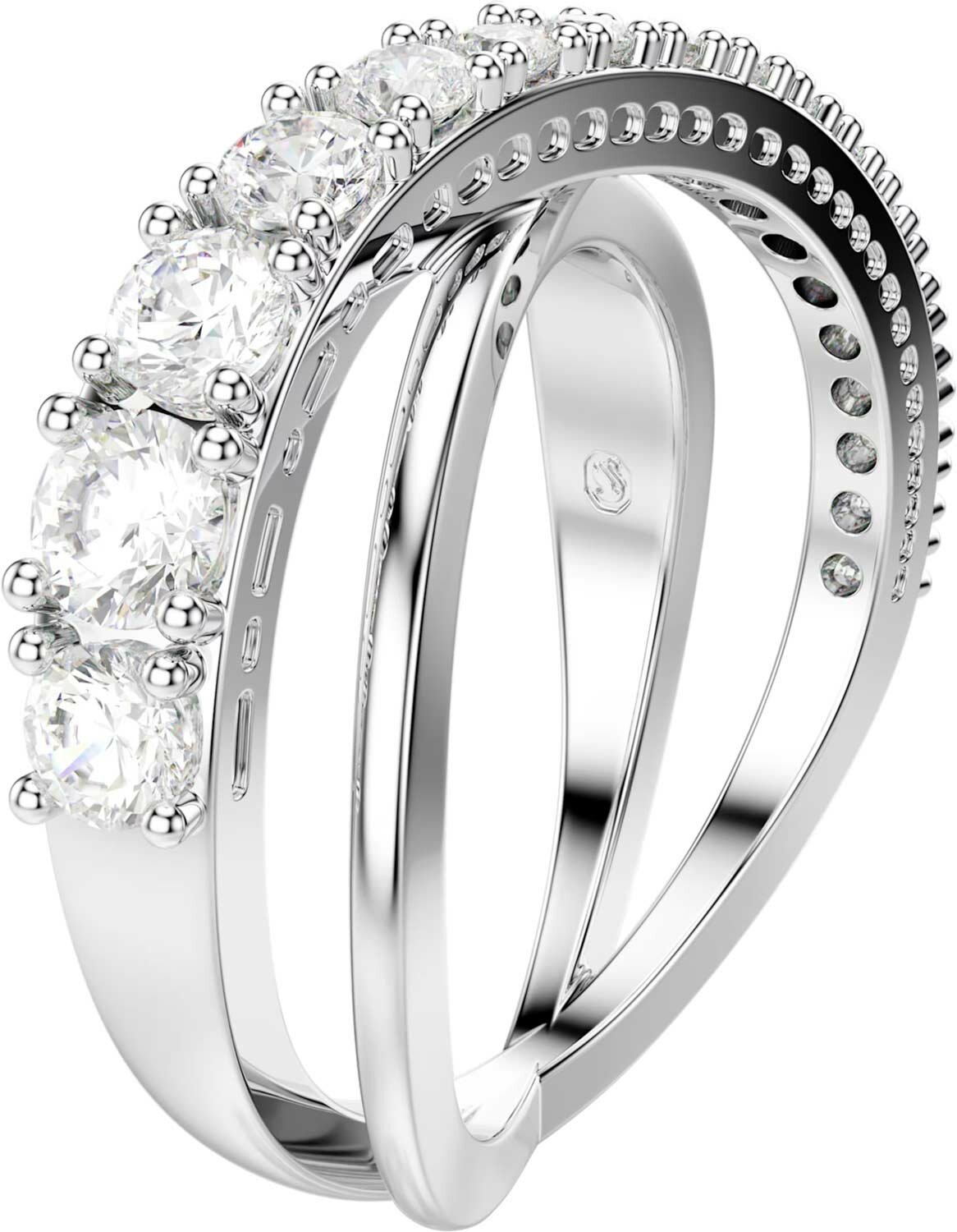 Кольцо, кристаллы Swarovski