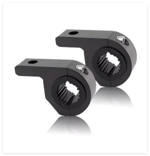 Кронштейн Для Крепления Светодиодной Фары Мотоцикла Из Алюминиевого Сплава, Держатель Для 2 pieces