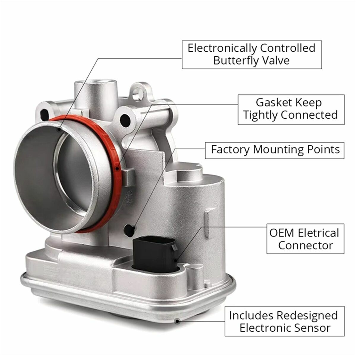 04891735AC Электронная дроссельная заслонка для Compass 2.0L 2.4L Journey 200