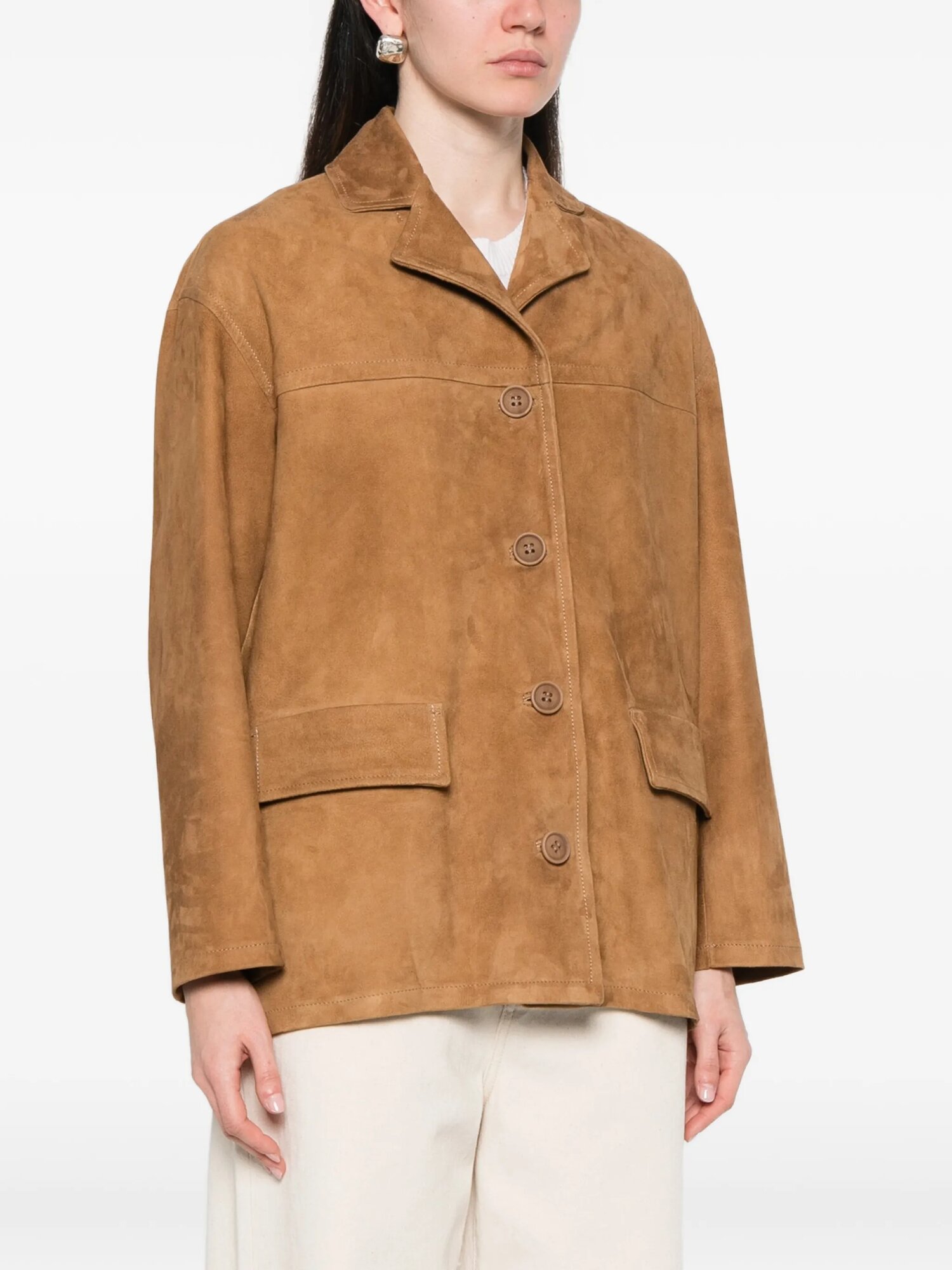 Куртка Salvatore Santoro Button-up patch-pocket jacket, размер 38, разноцветный — фото 1