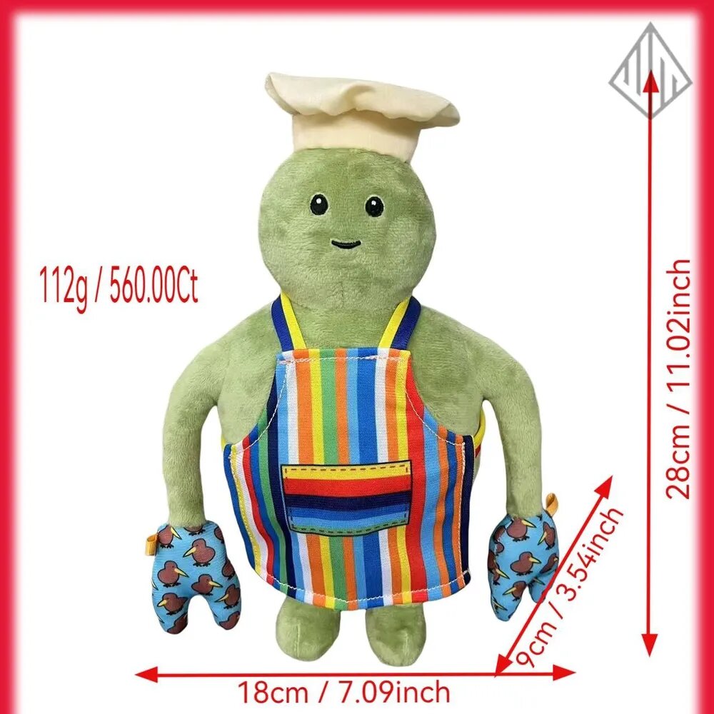 Мягкая игрушка Маленькое шоу шеф-повара / Tiny Chef Talking plush