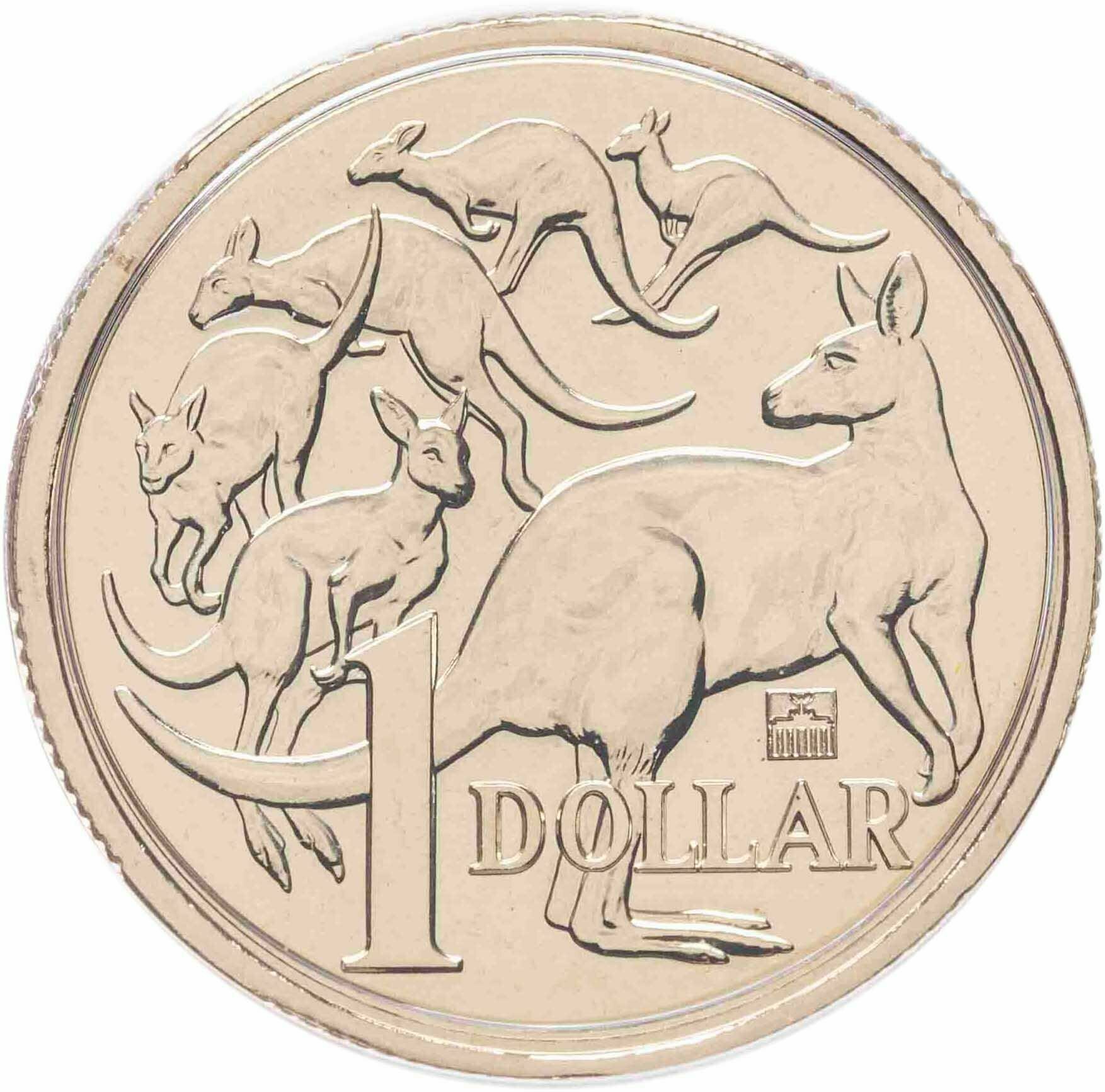 Австралия 1 доллар 2026 "Кенгуру privy mark WMF Berlin" UNC, в блистере, Бронза