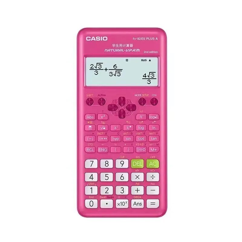 FX-82ESPLUS-2-WDHW непрограммируемый научный калькулятор CASIO