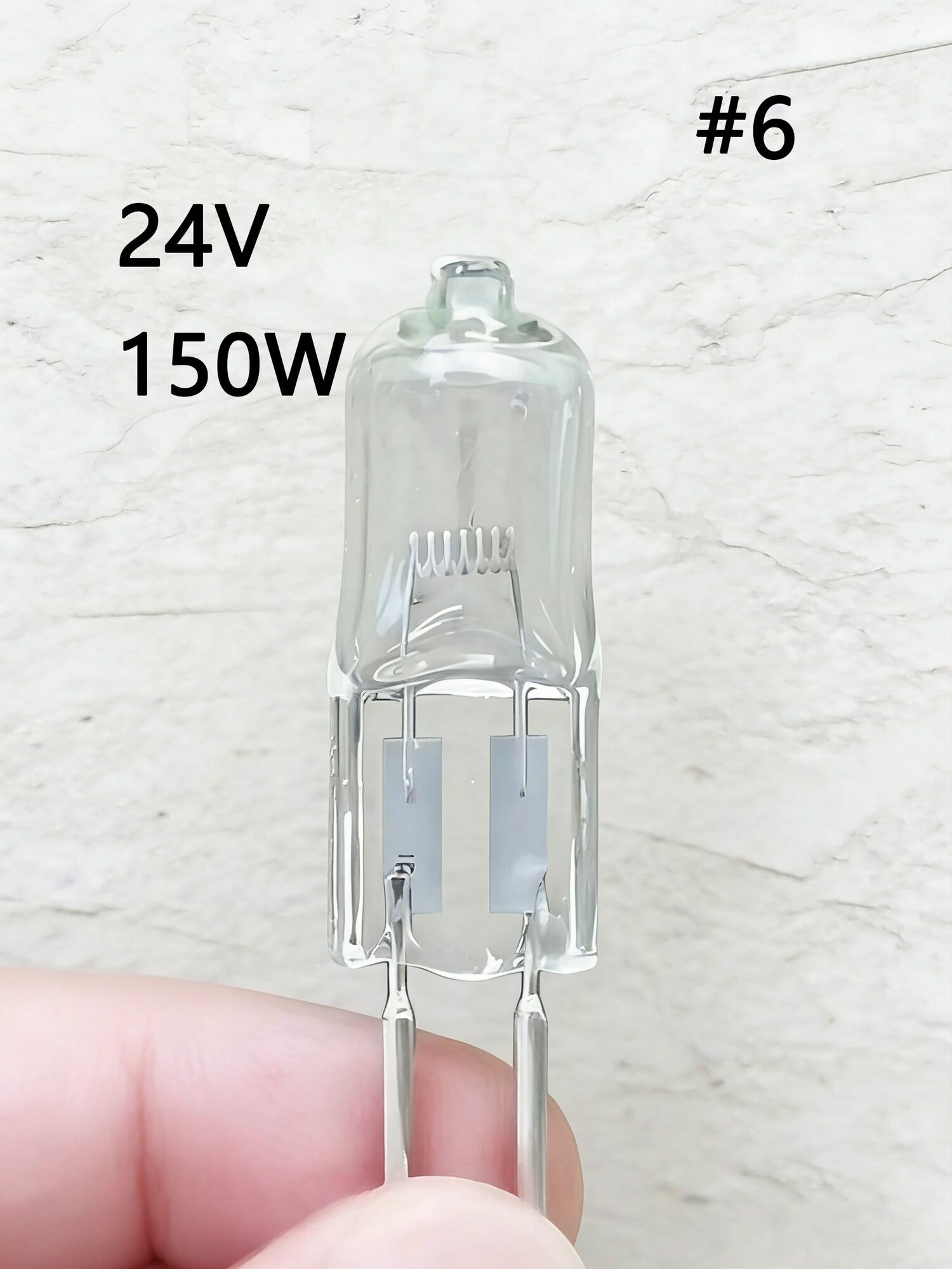 Рабочая лампа для станков на галогеновом нитистом лампочке G5.3 24 В, 35 150 Вт