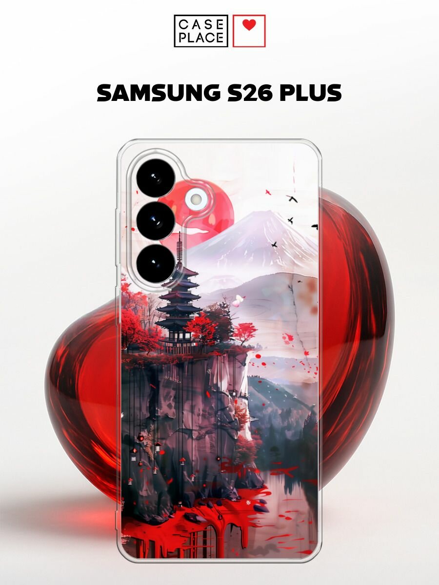Чехол на Samsung Galaxy S26 Plus / Самсунг Галакси S26 Плюс с принтом Японская картина