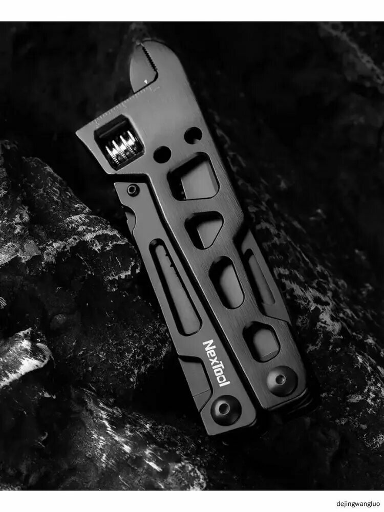Мультитул 9 в 1 NexTool Multi-function Wrench Knife NE20145 черный — фото 1
