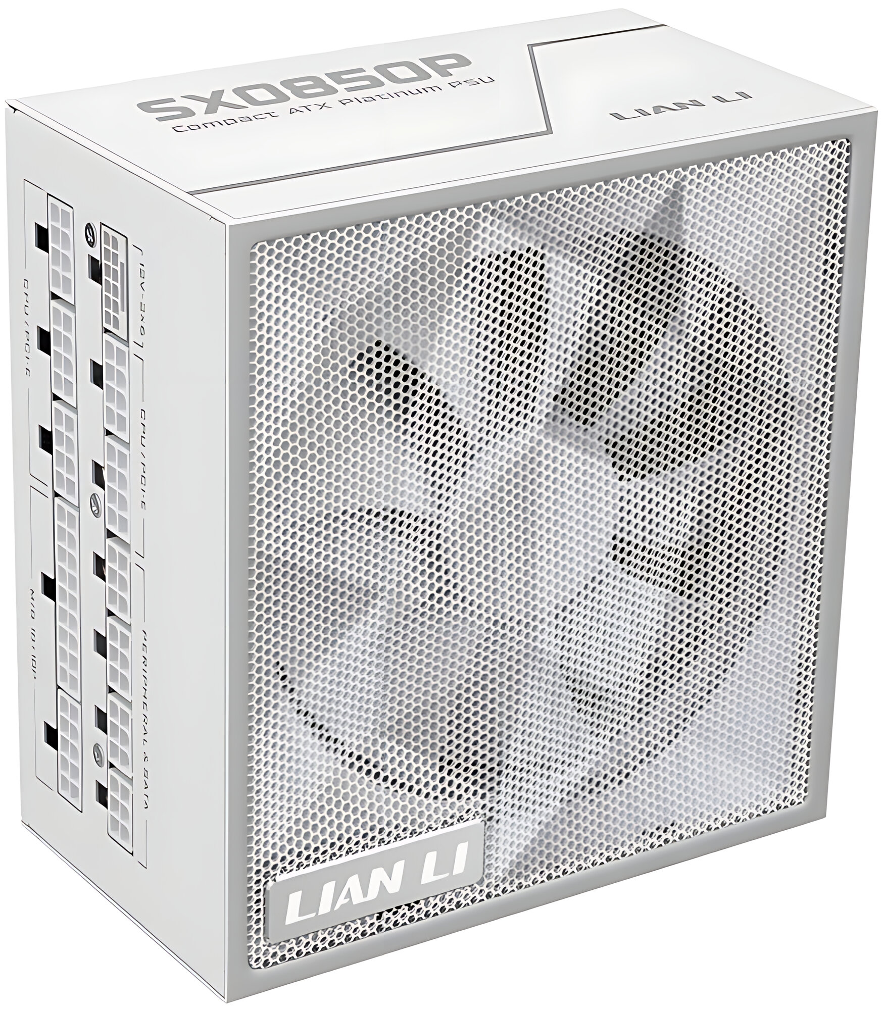 Блок питания Lian Li 850W SX0850P White, модульный, 16 Pin PCIe 5.1, 80 PLUS Platinum (G9P.SX0850P.W000.RU)
