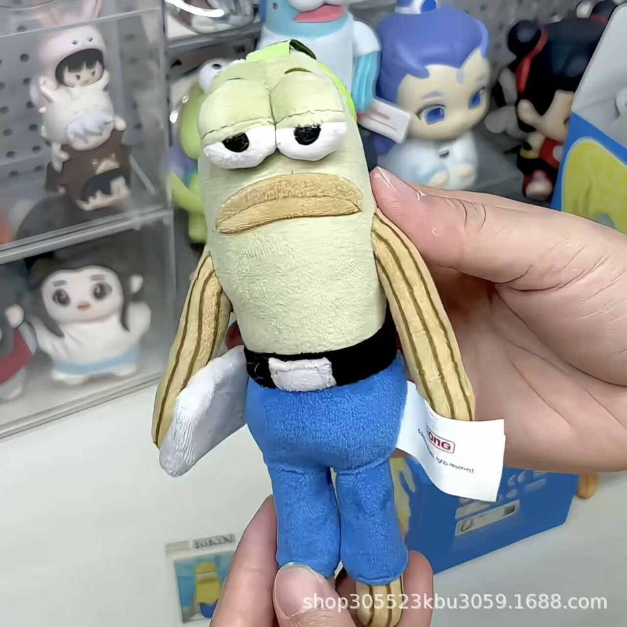 2026 плюшевый брелок-игрушка из мультфильма «Губка Боб», милые и забавные рыбки, очаровательная креативная фигурка для украшения рюкзака.