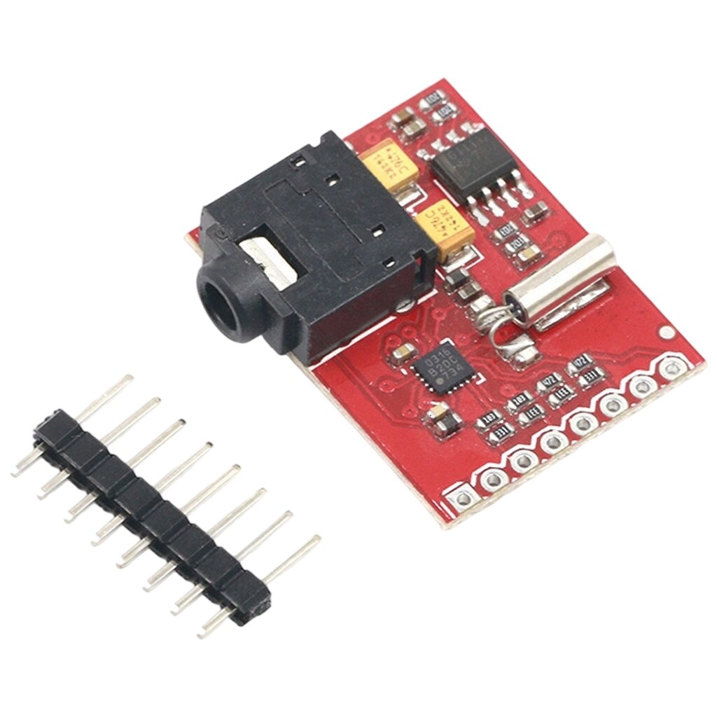 Замена платы шумоподавления модуля FM-радиоприемника FM-тюнера FM-радио Si4703