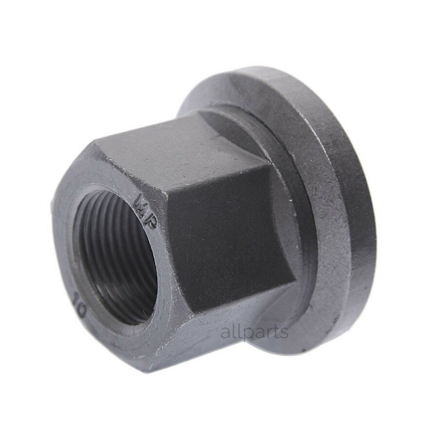 MEGAPOWER 90000057 90000057 Гайка колеса М22х1.5 ГАЗ, КАМАЗ, МАЗ H=33мм под ключ 32мм с насечкой тефлон MEGAPOWER