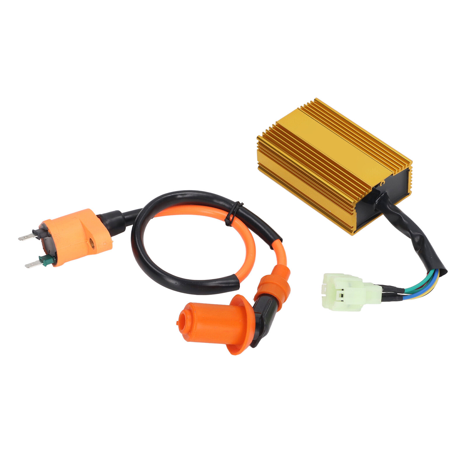 6-контактная CDI катушка зажигания полированная кислородостойкая для 150cc 200cc 250cc питбайка квадроцикла ATV