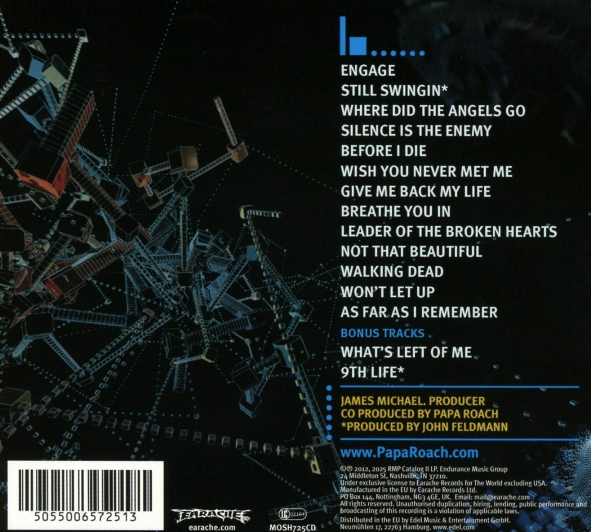 Компакт-диск Papa Roach - The Connection (Re-Release) (CD) (1 CD) — фото 1