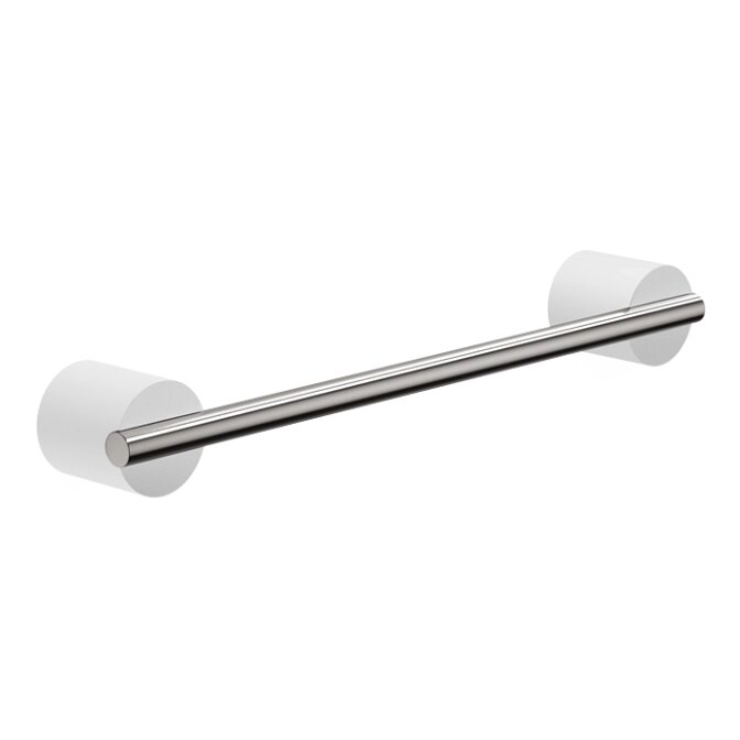 Полотенцедержатель Decor Walther Stone 0975055 30 см, цвет сталь | белый