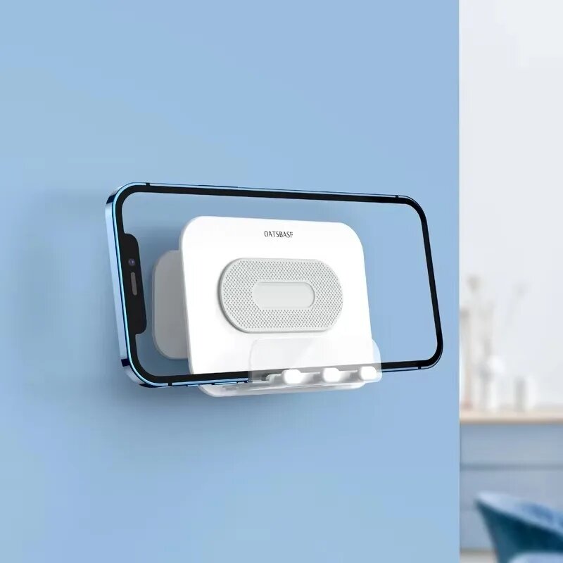 Настенный держатель для телефона Oatsbasf, акриловый с лентами 3 м, держатель для White(Updated )