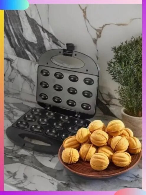 Орешница Мультипекарь 800 Вт, черный